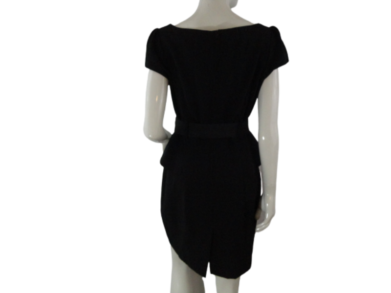 BCX Dress Black Belted Size 13 SKU 000303-1 – Designers On A Dime