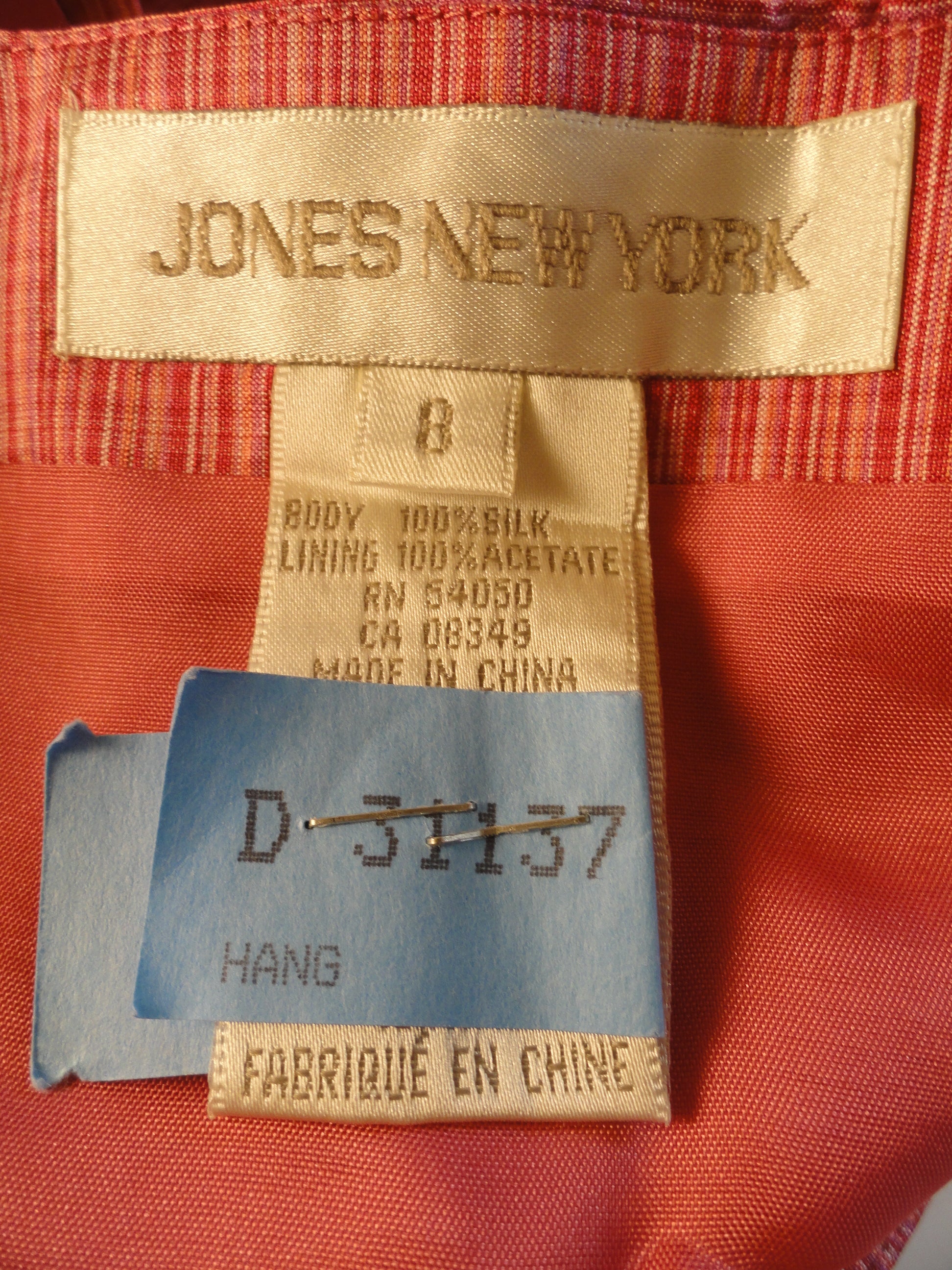 Jones New York 70's Tank Top Pink Size 8 SKU 000025 – Designers On A Dime