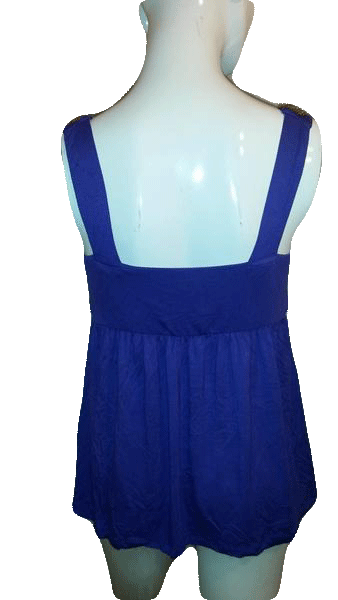 Boston Proper 2002's Purple Tank Top with Bead Embellishments Size S S ...